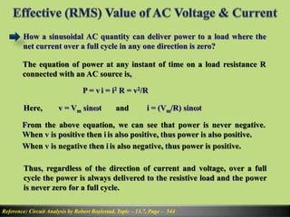 Ac theory | PPTX