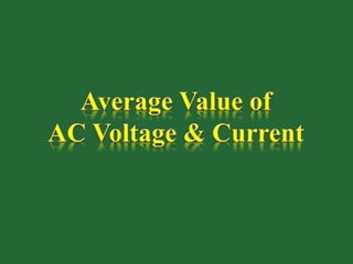 Ac theory | PPTX