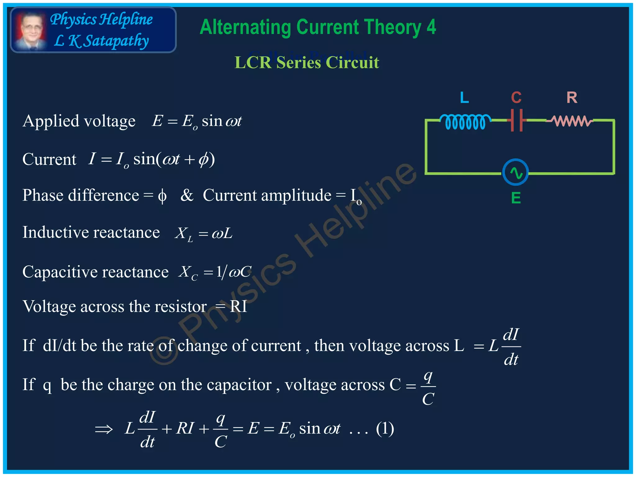 Alternating Current Theory 4 | PPTX