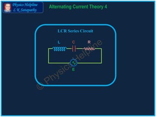 Alternating Current Theory 4 | PPTX