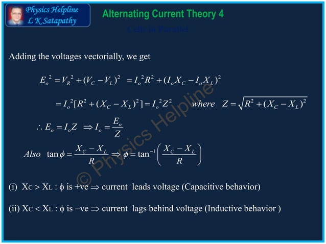 Alternating Current Theory 4 | PPT
