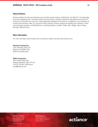 Compliance Guide for NFA-Registered Firms | PDF | Social Networking ...