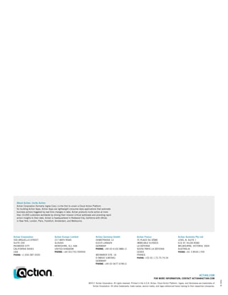 Actian Vectorwise Brochure | PDF