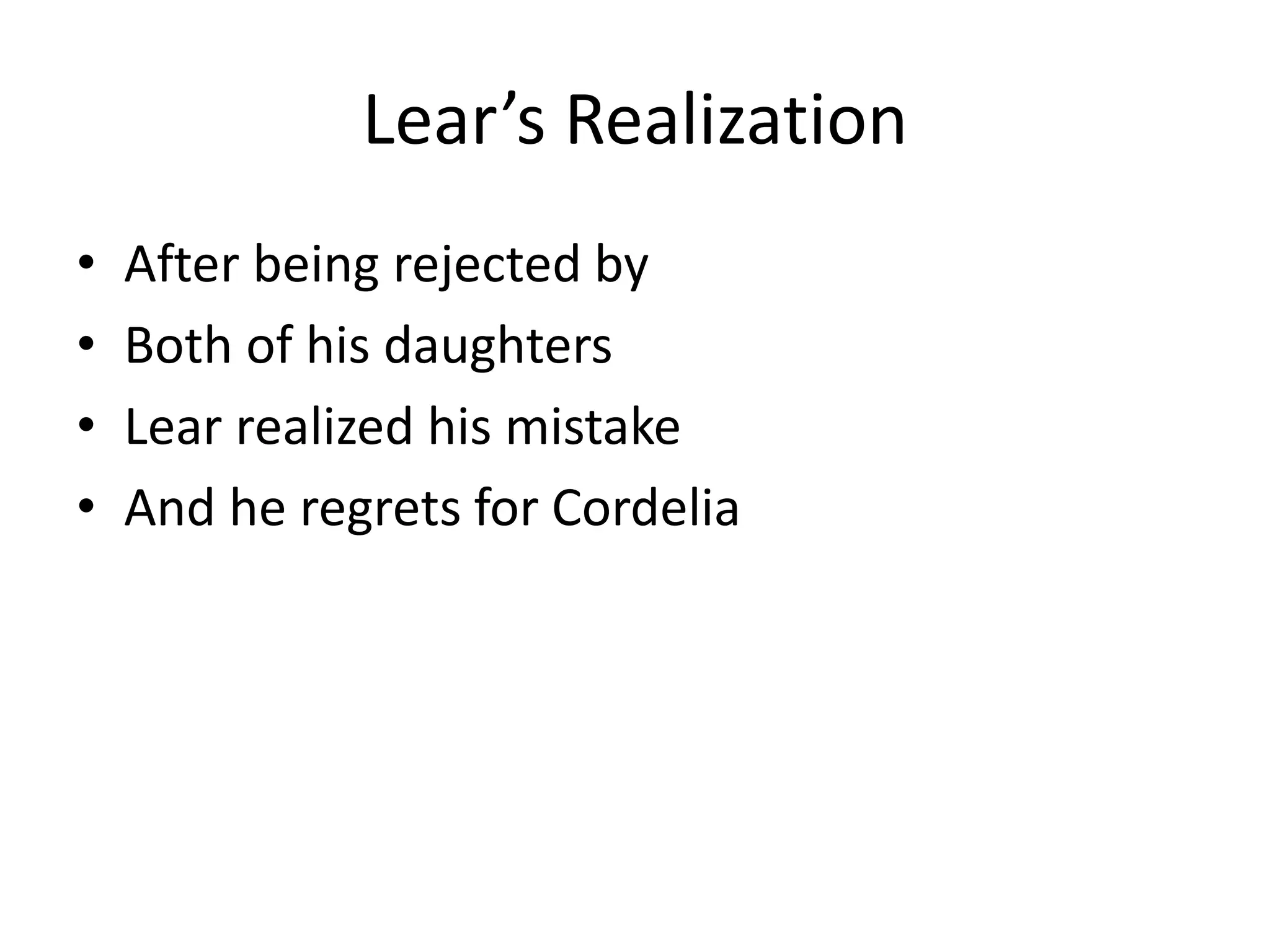 Act iii of william shakespeares king lear | PPTX