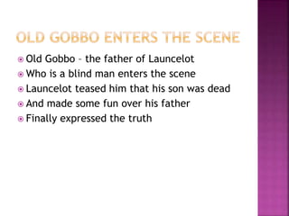 Act ii of merchant of venice | PPTX