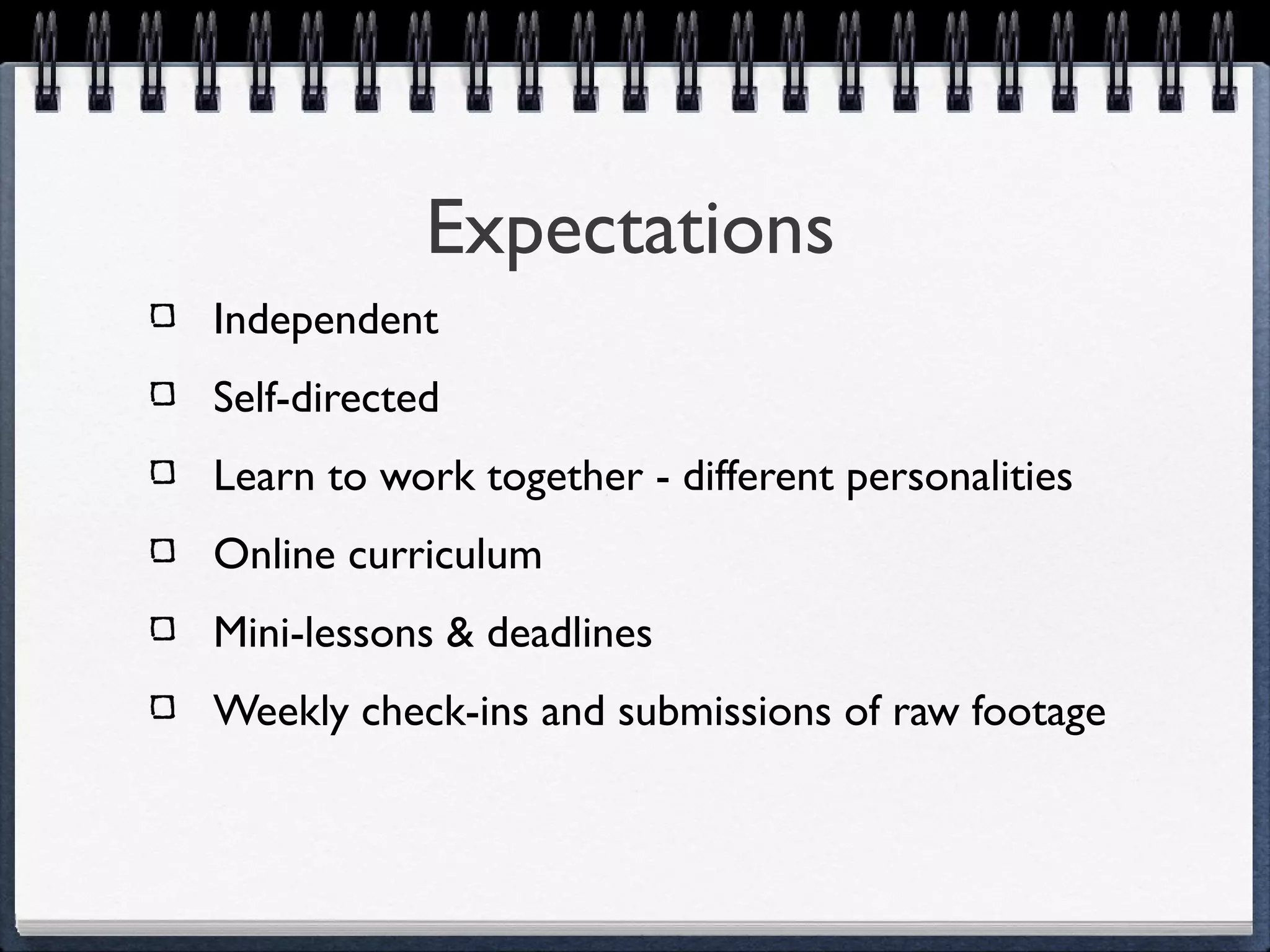 Acting For The Camera And Making Short Films A Cross Curricular Collaboration Ppt Video