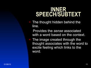 Acting In the ESL Classroom | PPT