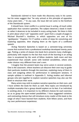 ACTING NARRATIVE SPEECHES | PDF