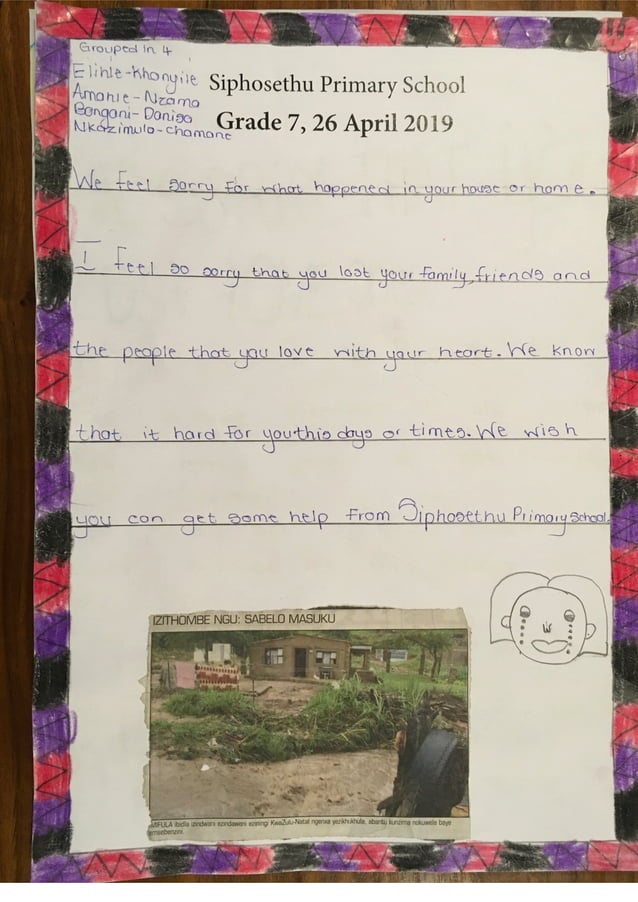 Grade 7 Students Act with Empathy to Flood Disaster | PDF