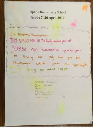 Grade 7 Students Act with Empathy to Flood Disaster | PDF