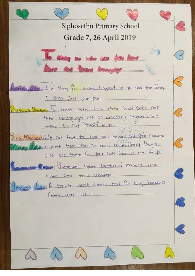 Grade 7 Students Act with Empathy to Flood Disaster | PDF