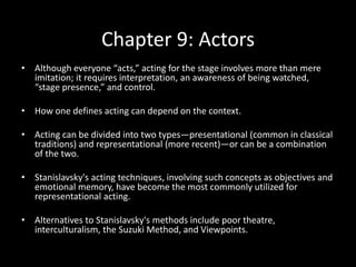 Acting | PPTX