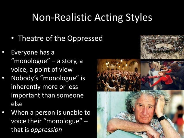 Acting | PPTX | Theater | Fine Art