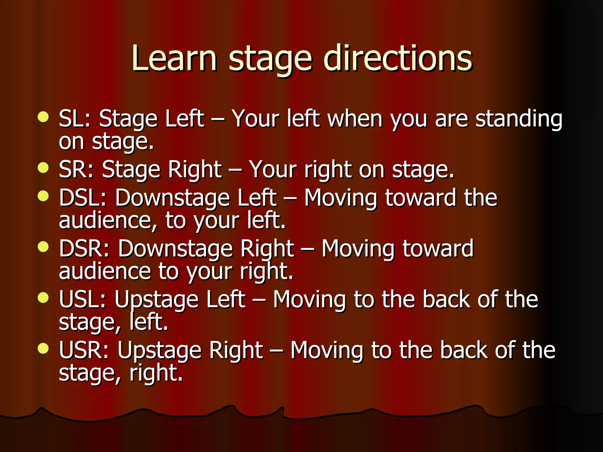 Acting tips 101 | PPT