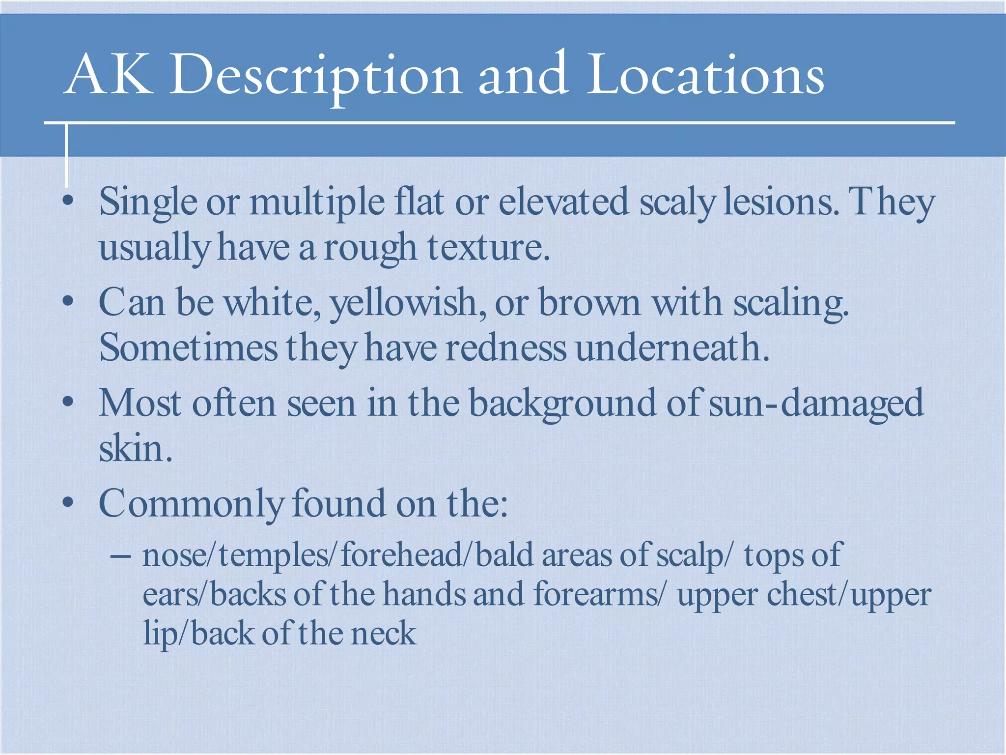 Actinic Keratoses: Pre-malignant Skin Tumors | PDF