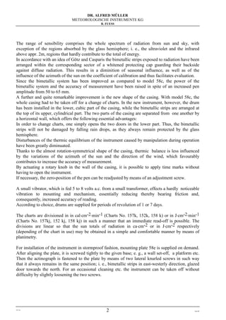 Actinografo bimetálico Robitzsch-Fuess - manual | PDF