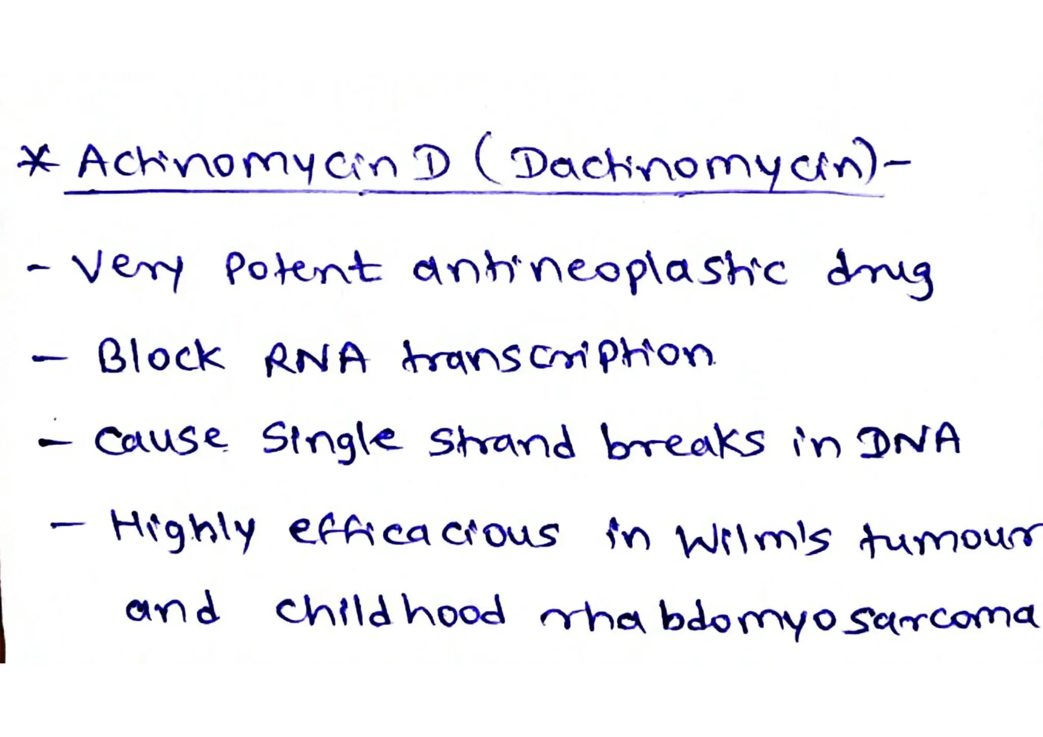 Actinomycin D (Dactinomycin) | PDF