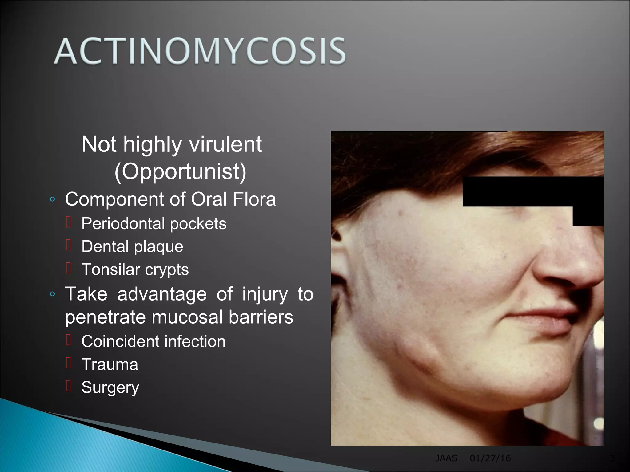 Actinomycosis & Norcardiosis | PPT