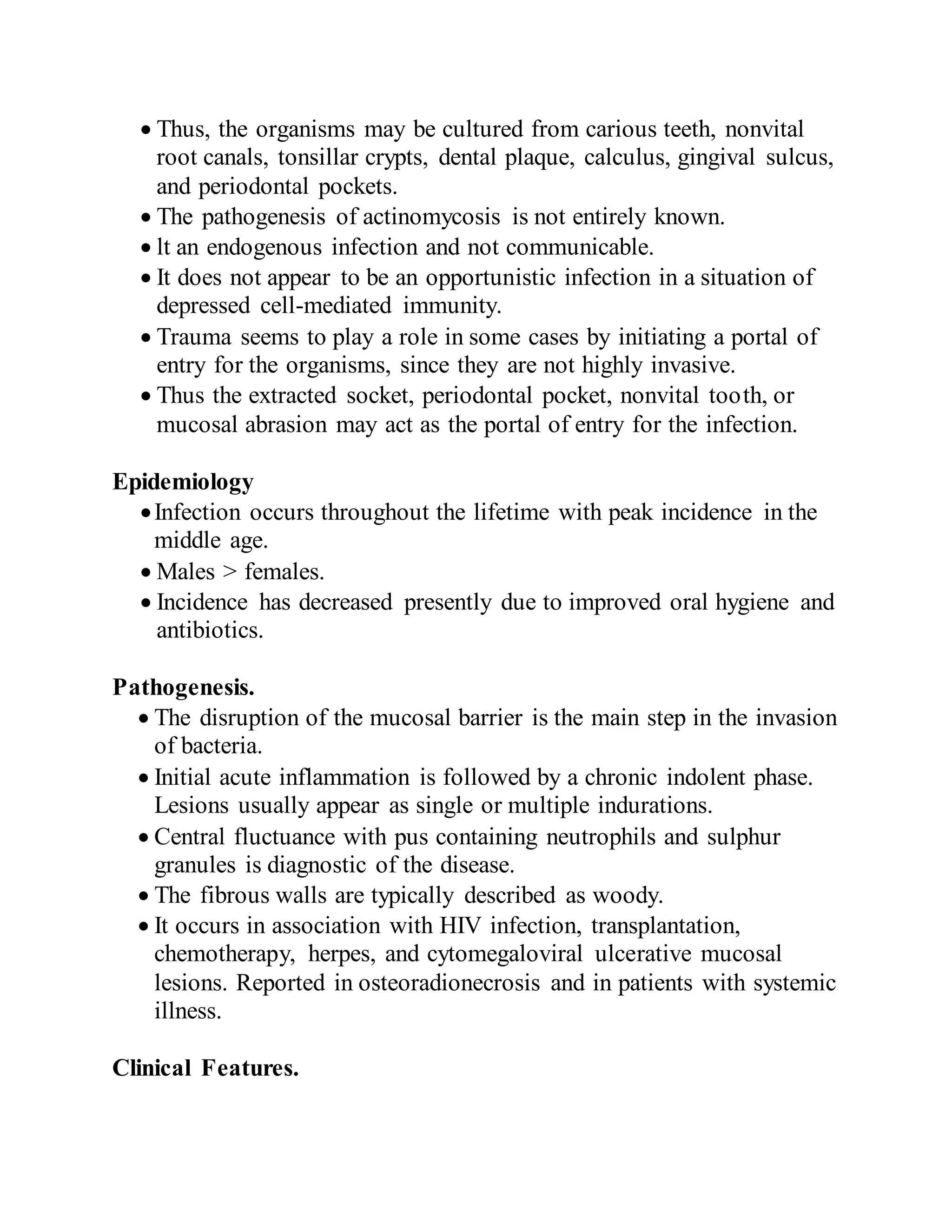 ACTINOMYCOSIS | DOCX