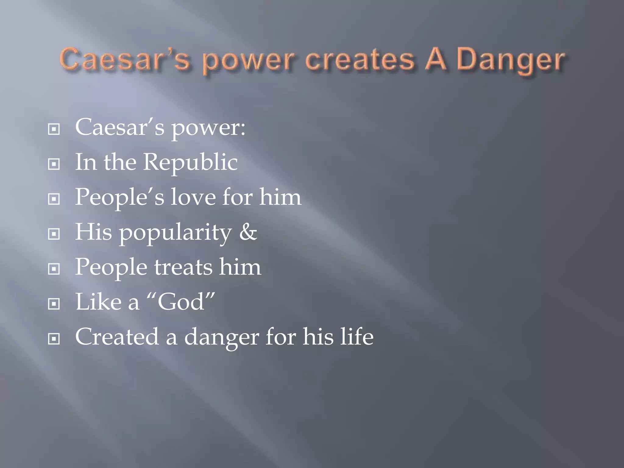 Act i of julius caesar by william shakespeare | PPTX