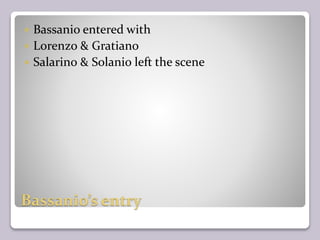 Act i of merchant of venice | PPTX