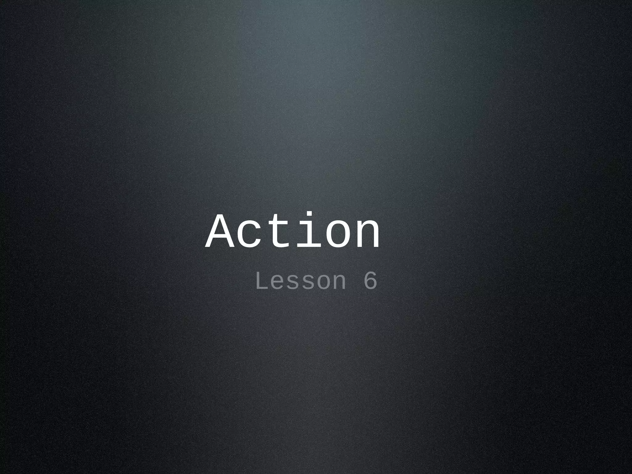 Celebrate Recovery Lesson 6 Action | PPT