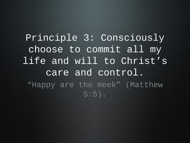 Celebrate Recovery Lesson 6 Action | PPT