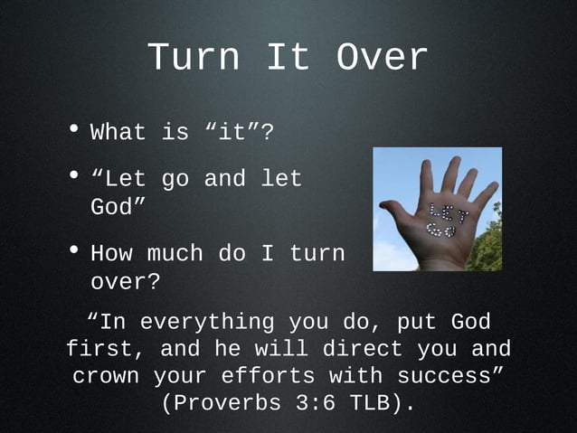 Celebrate Recovery Lesson 6 Action | PPT