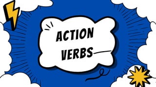 Action verbs power point for Secondary Stundents | PPT