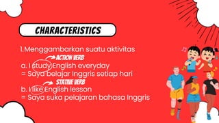 Action verbs power point for Secondary Stundents | PDF