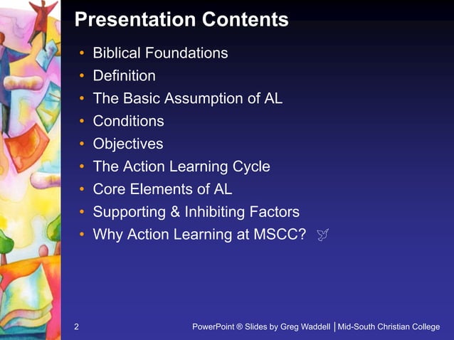 Action Learning: A Conceptual Introduction | PPT