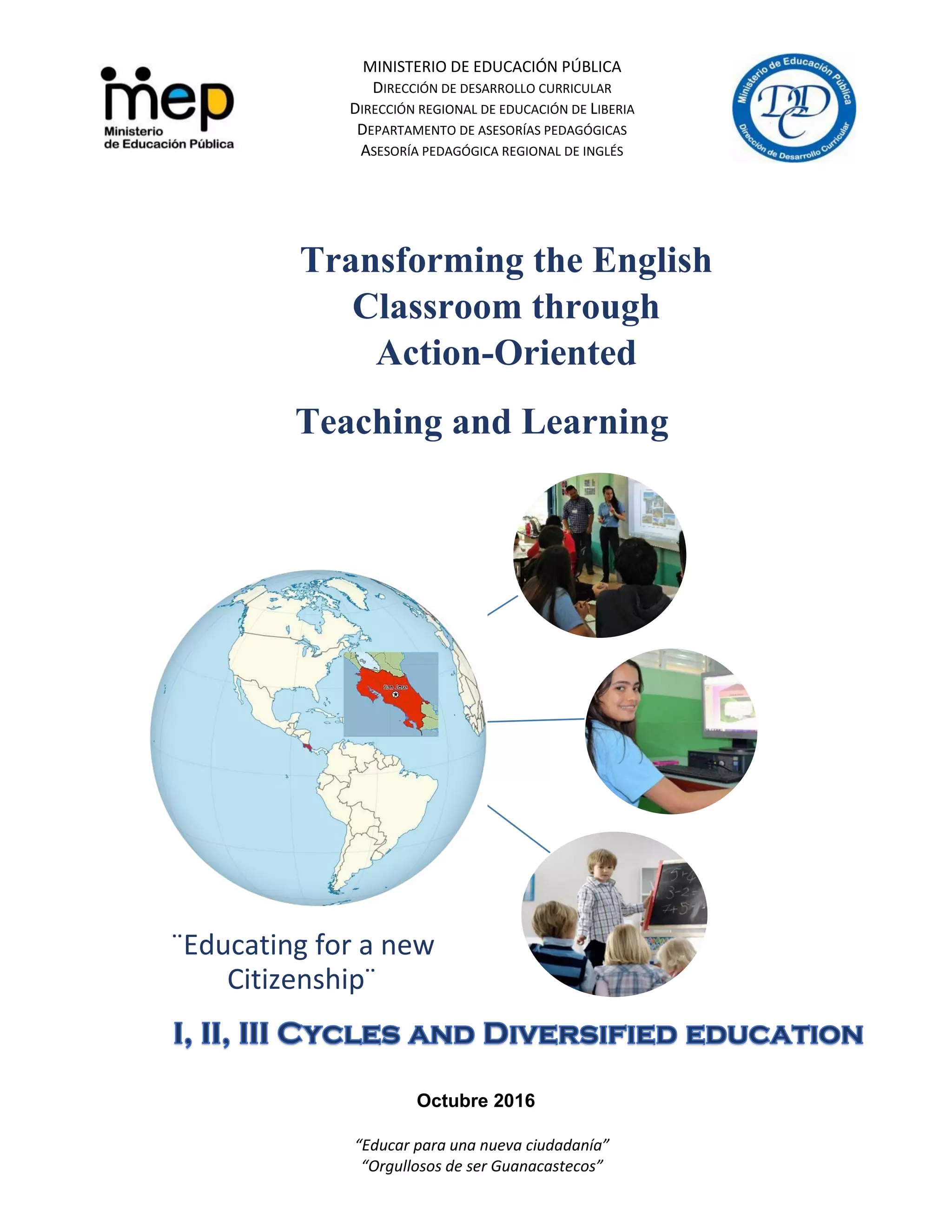 Action Oriented Teaching And Learning Guide Pdf
