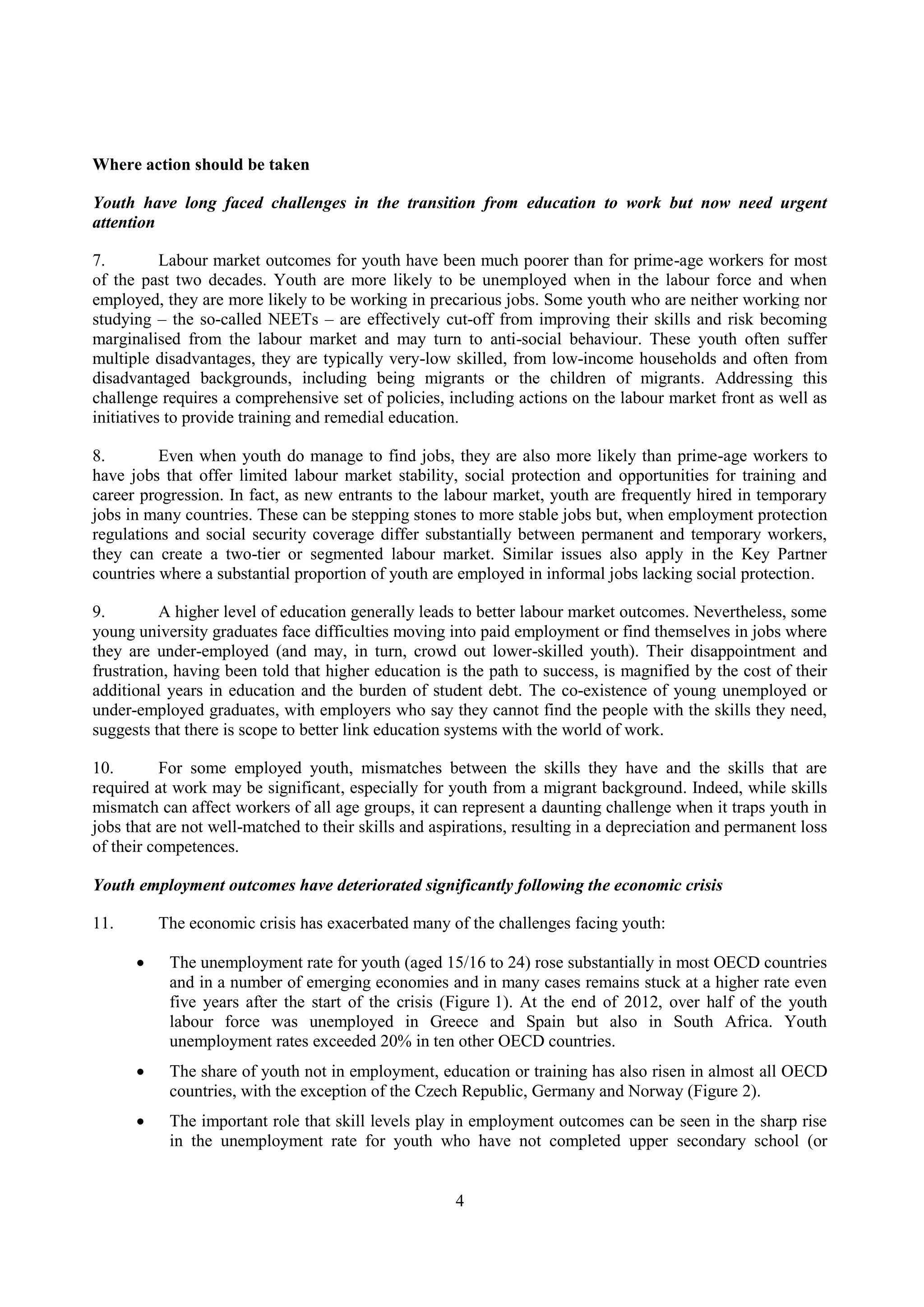 Action Plan-Youth | PDF