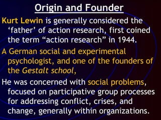 Action research | PPTX | Professional School | Postgraduate Education