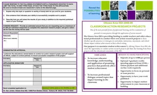 Action Research Brochure | PDF | Professional School | Postgraduate ...