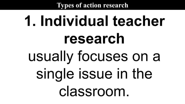 Brief explanation of action-research file | PPT