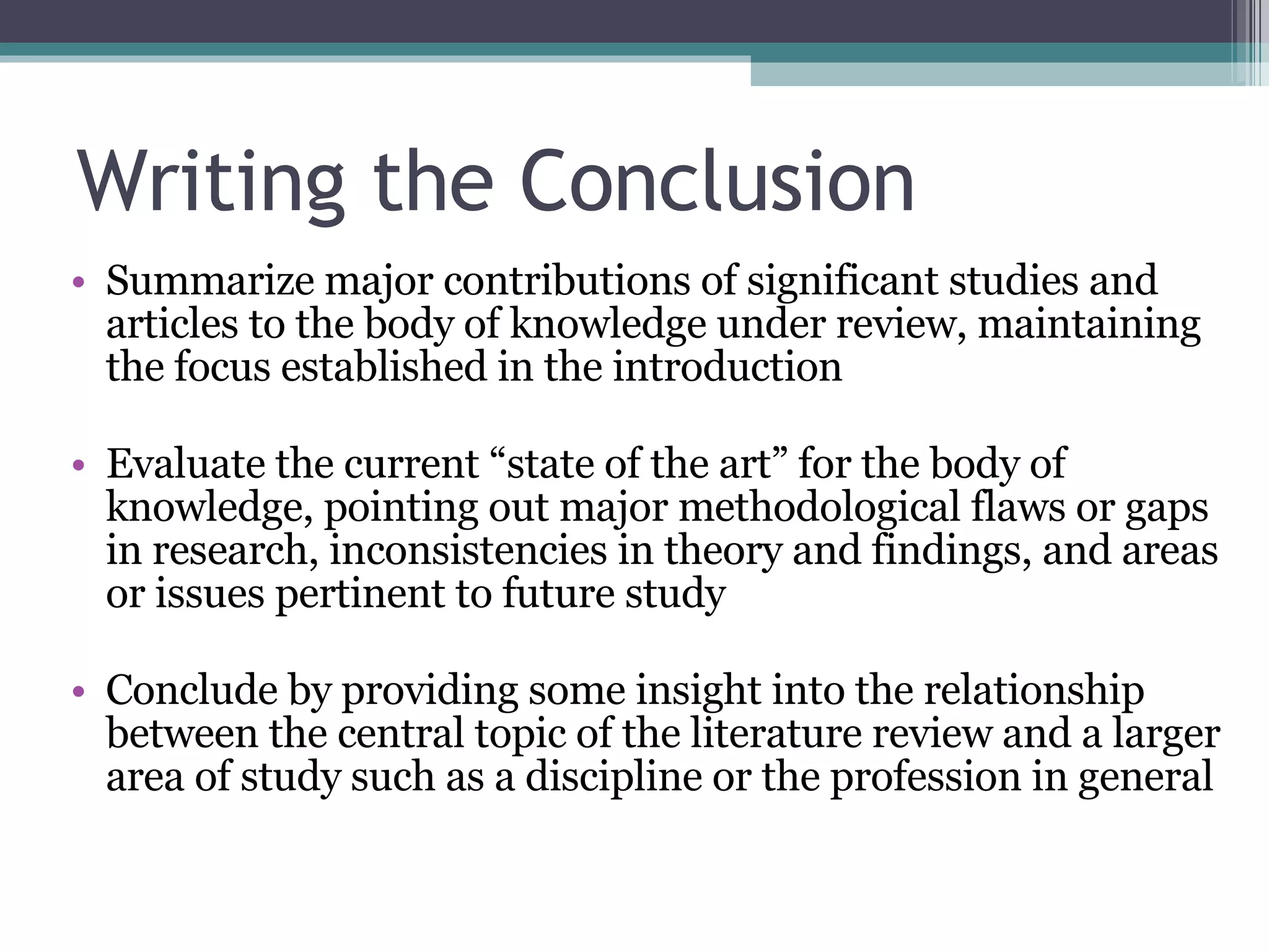 Action Research Lit Review | PPT