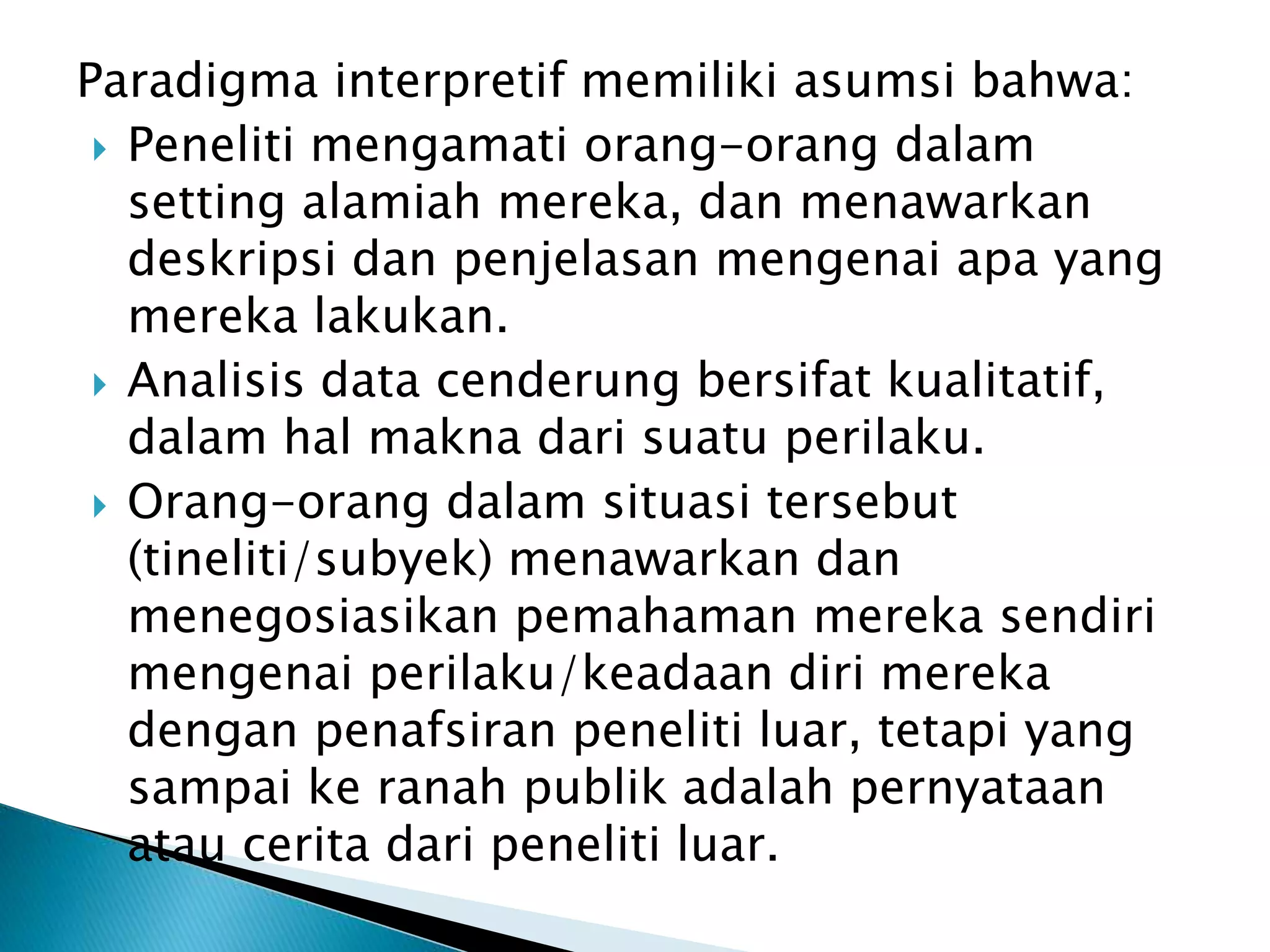 RISET AKSI: SEJARAH, PERKEMBANGAN, DAN POSISINYA DALAM PARADIGMA ...