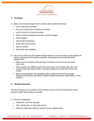 Action Road Map Planning Tool | PDF