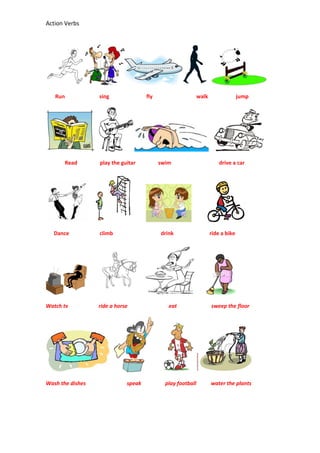 Action verb-cartoon | DOC