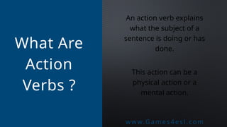 Action-Verbs-Vocabulary-PPT.pptx details | PPTX