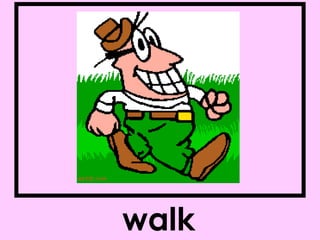 action-verbs and other action words for kindergarten | PPT