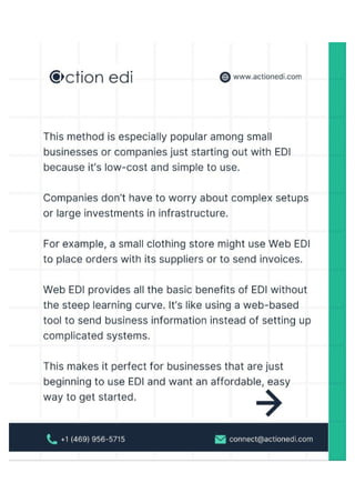 What are the three types of EDI? Action1 | PDF