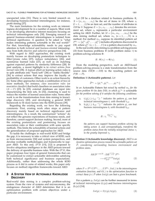 Actionable Knowledge Discovery | PDF