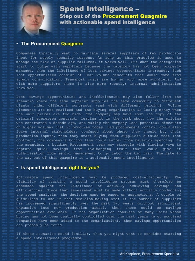 What is actionable spend intelligence, and why should you care ...