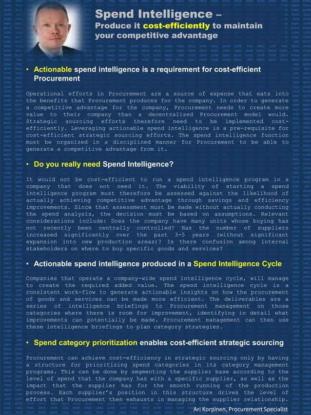What is actionable spend intelligence, and why should you care ...