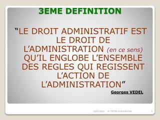 ACTION ADMINISTRATIVE 2.ppt | Legal Services Industry | Industries