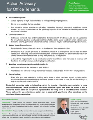 Action Advisory Article | PDF | Real Estate Industry | Industries