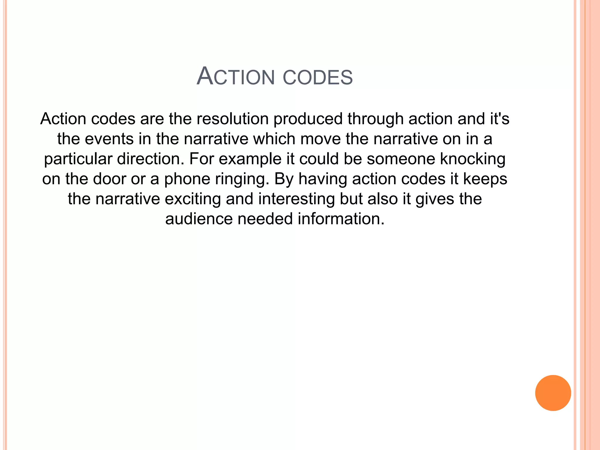 Action and Enigma codes | PPT