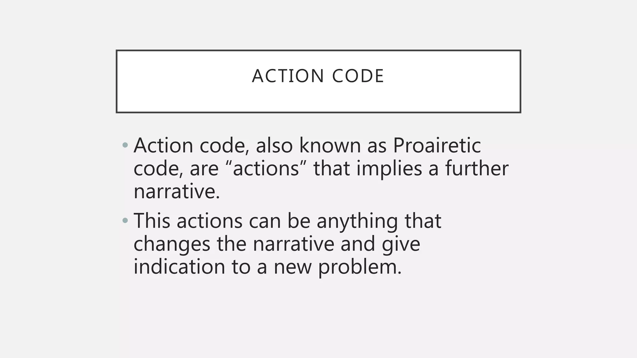 Action and enigma codes | PPT